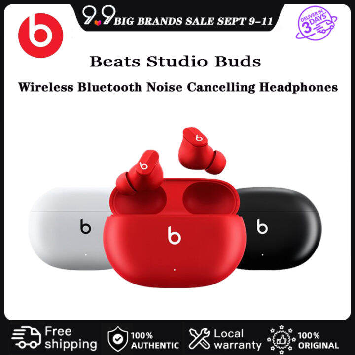 Beat Studio หูฟัง TWS ไร้สายของแท้,หูฟังบลูทูธตัดเสียงรบกวนใช้ได้กับ ...