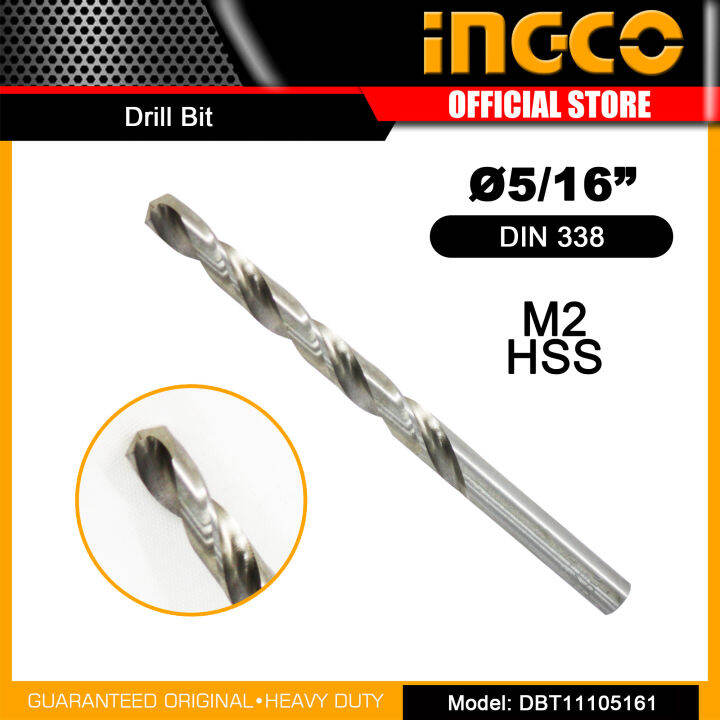 INGCO M2 HSS Drill Bit 5/16" DBT11105161 IHT | Lazada PH