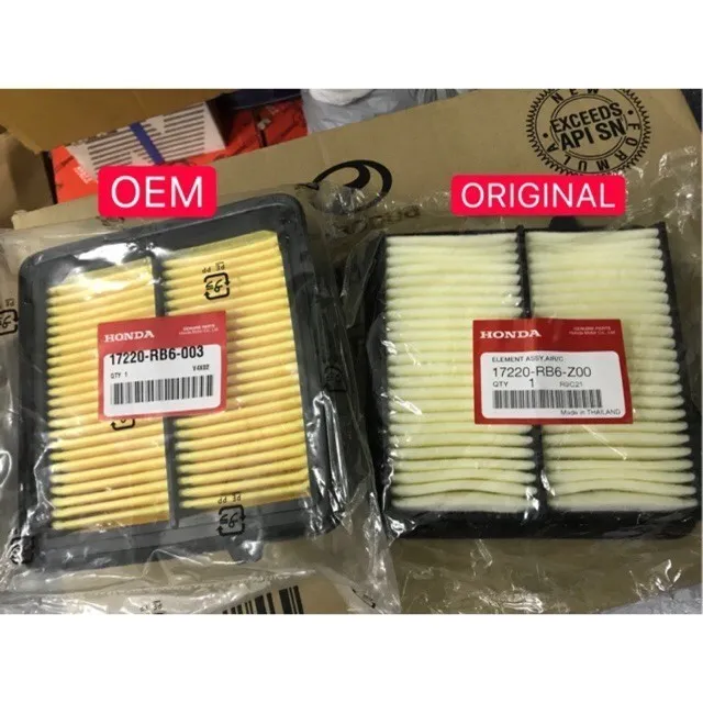 ORIGINAL HONDA CITY TMO JAZZ GE8 HONDA FREED (2009-2013) AIR FILTER ...