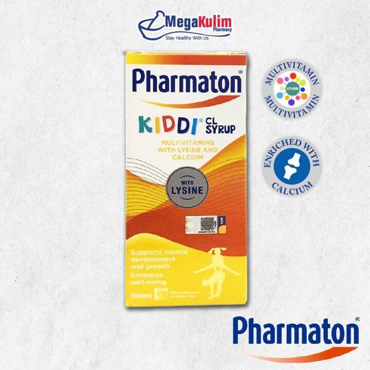 Pharmaton Kiddi Syrup 100mL | Lazada
