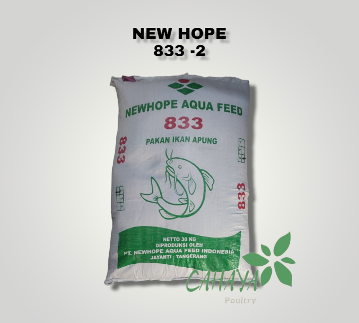 Pelet ikan New Hope 833 -2, Pakan ikan lele nila gurame dll 30Kg - Uk. 2 mm | Lazada Indonesia
