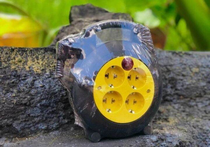 ROLL KABEL MODXTA/TERMINAL LISTRIK 4 LUBANG + KABEL/PENYAMBUNG LISTRIK ...