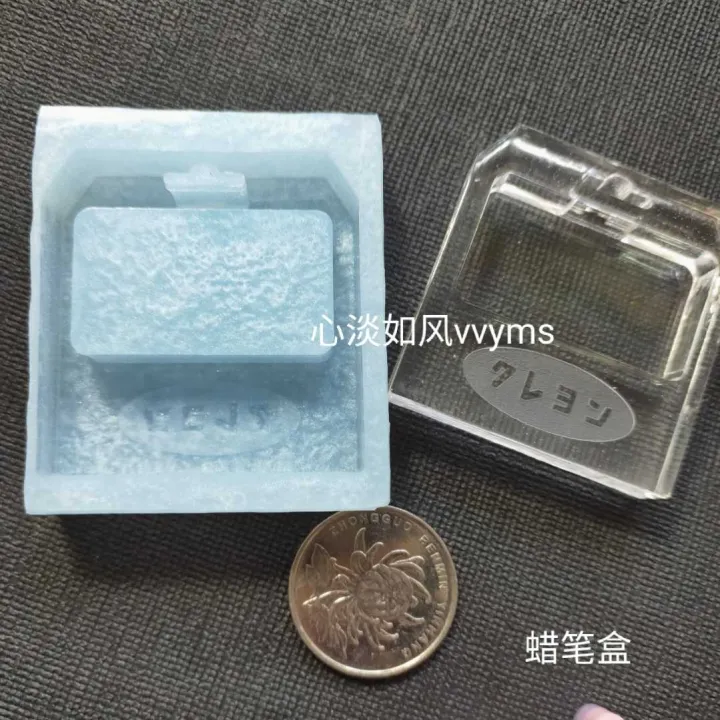 Ins dust crayon box ghost imp ice cream marshmallow quicksand mold ...