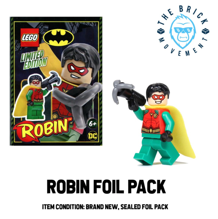 LEGO® DC Robin Minifigure Foil Pack | Lazada PH