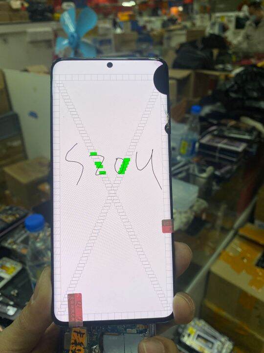 Bluesky Original Broken Lcd With Dot For Samsung Galaxy S20 Ultra G988