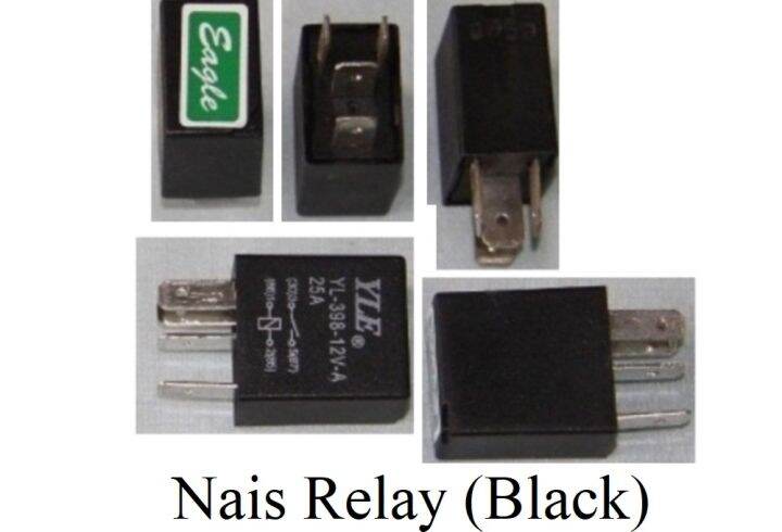 Nais Relay - Wira / Waja Nais 4Pin Power Relay (2 pcs per pack) | Lazada
