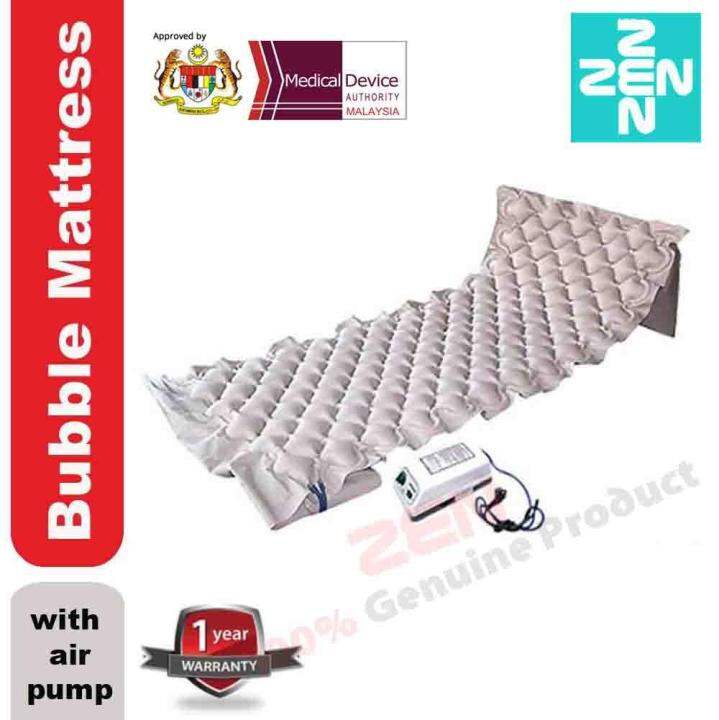 Bubble Ripple Mattress Bedsore Prevention with Adjustable Pump 1 Year ...