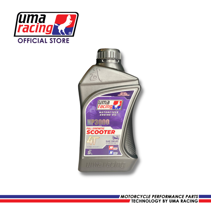 UMA Racing Scooter Engine Oil 4T (Universal) Fully Synthetic 5W-40 and ...