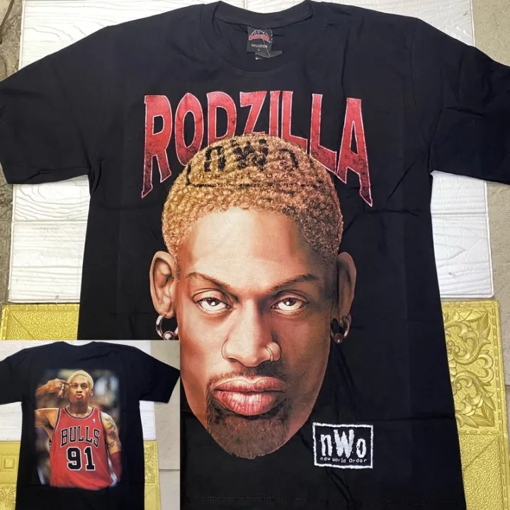 Dennis Rodman Rodzilla Black Shirt | Lazada PH