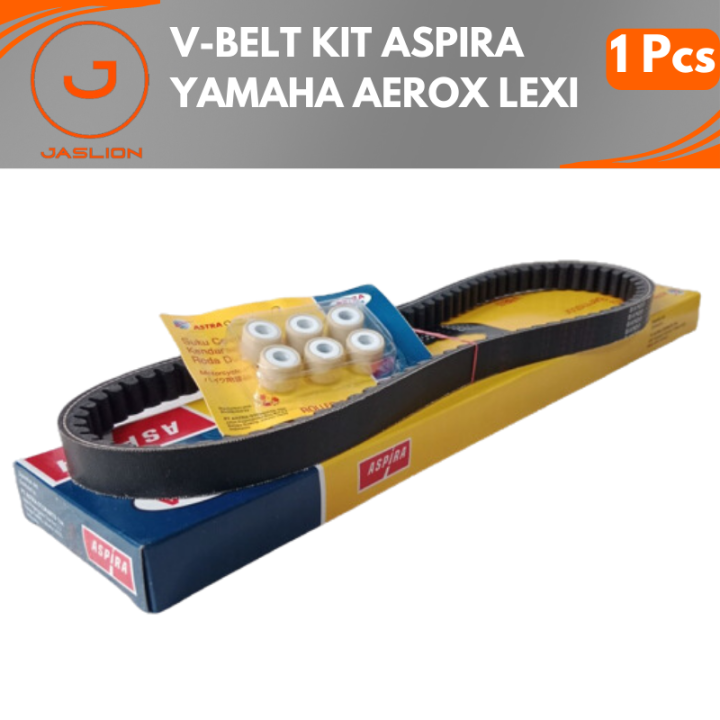 Vanbelt Set Plus Roller V-belt Kit Aspira Motor Yamaha Aerox Lexi ...