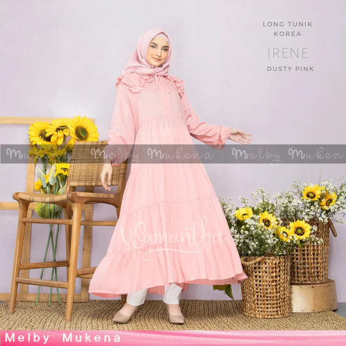 Long Tunik Korea Irene / Tunik Muslim Korea | Lazada Indonesia