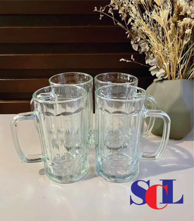 4pcs. BEER MUG 16oz. (450mL) #AM2416 | Lazada PH