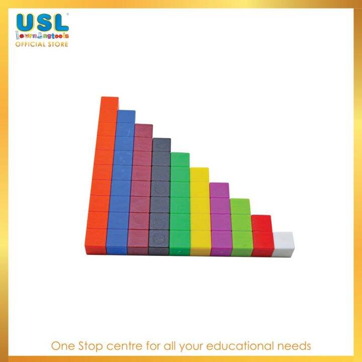Fraction Bar (1-10cm) (10 Bars) - Manipulative & Early Learning ...