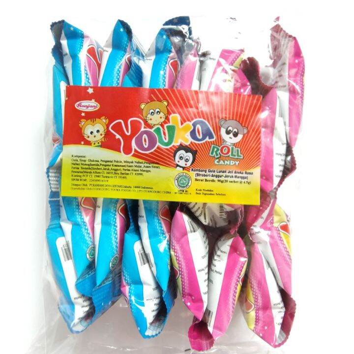 20pcs Ranjani Youka Roll Candy pak | Lazada Indonesia