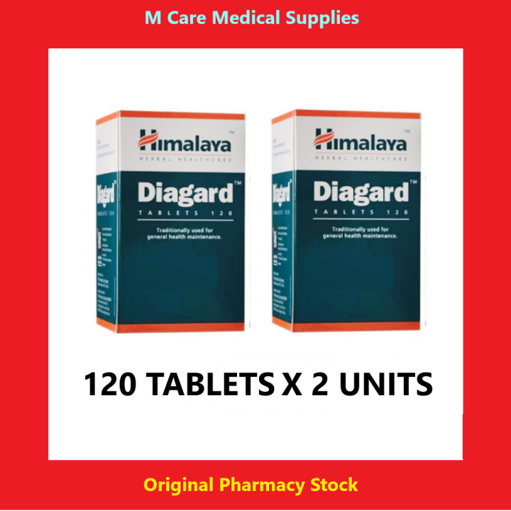 Himalaya Diagard 120 Tablets X 2 UNITS | Lazada