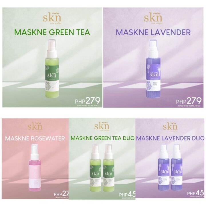 Hot lichu9150162 SKN Face Maskne Spray Anti Maskne Mask spray Facial ...