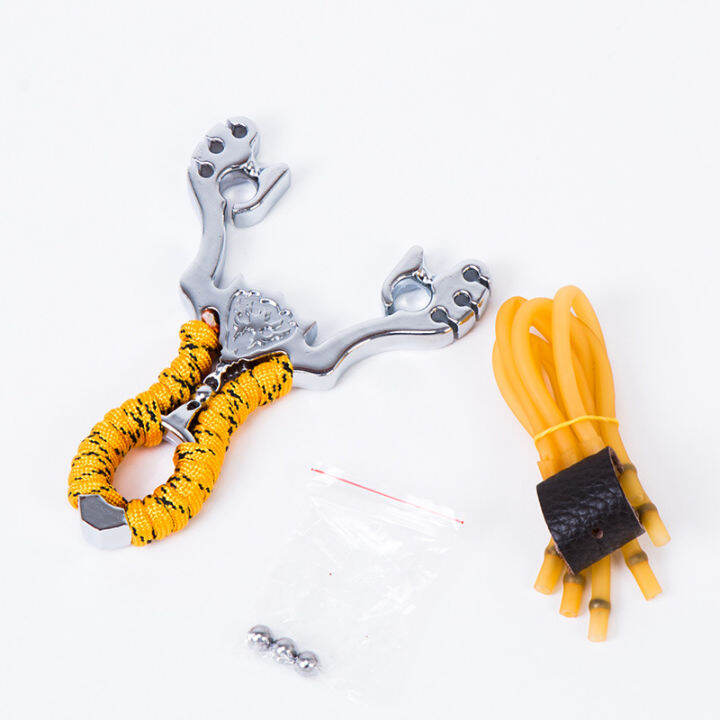 Slingshot outdoor Wolverine accurate positioning powerful 6-card rubber ...