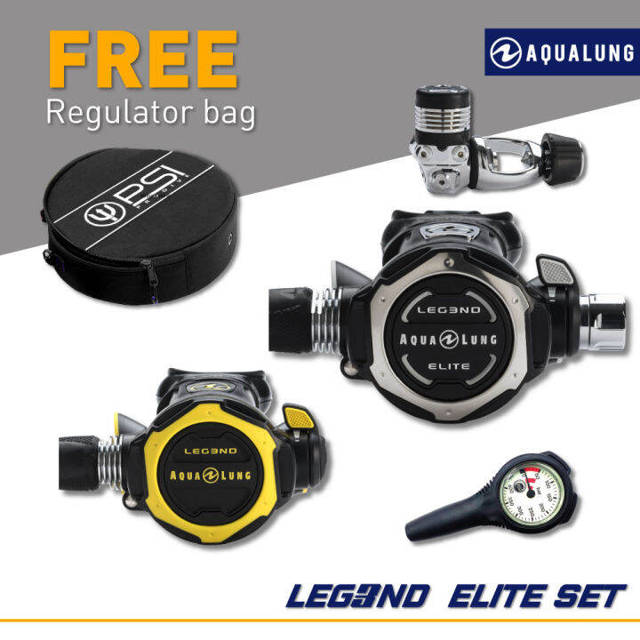 AQUALUNG - LEG3ND ELITE - Regulator full Set - ชุดอุปกรณ์หายใจ SCUBA ...