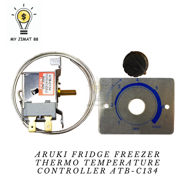 ARUKI Fridge Refrigerator Freezer Thermo Temperature Controller THERMOSTAT ATB-C134 | Lazada