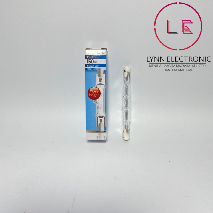 Lampu Halogen Stick Philips Plusline 150 watt 300 watt 500 watt ...