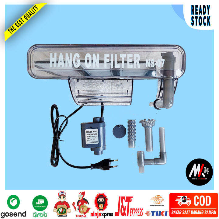 Filter Gantung Aquarium Nikita Star NS 07 Untuk Aquascape Atau Akuarium ...