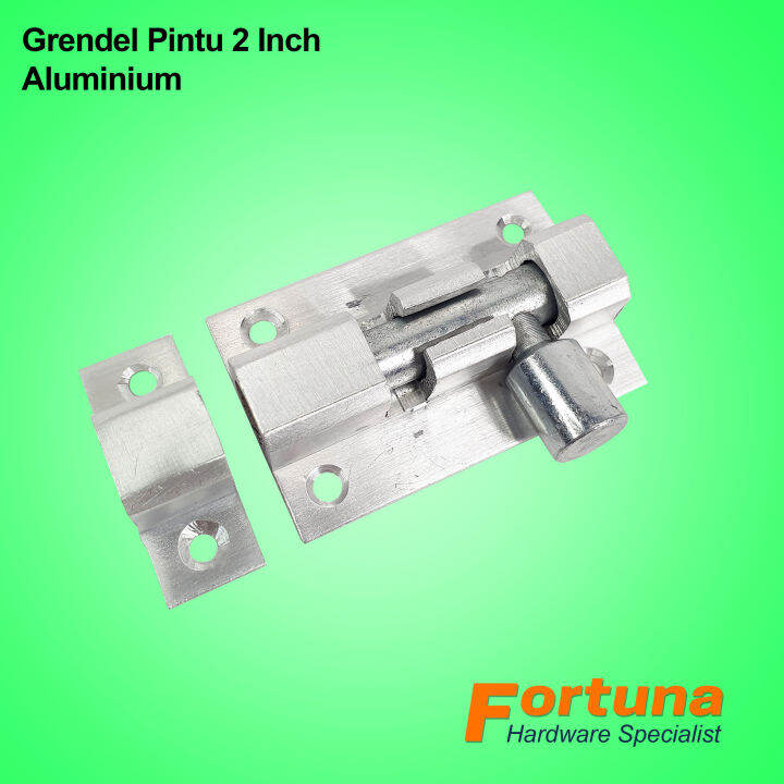 Grendel Aluminium Slot Pintu Jendela 2 Inch / 6 cm I Selot Alumunium ...