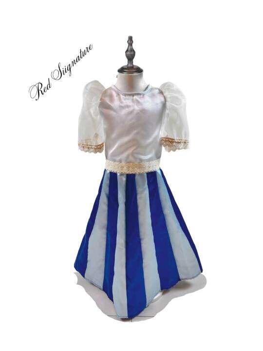 Filipiniana - Maria Clara Costume for Kids - Small and Medium Size (4-7 ...