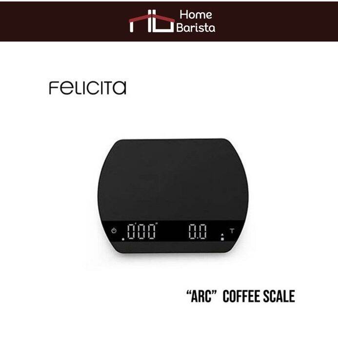 ตาชั่งกาแฟ FELICITA Arc (Black) Espresso Scale | Lazada.co.th