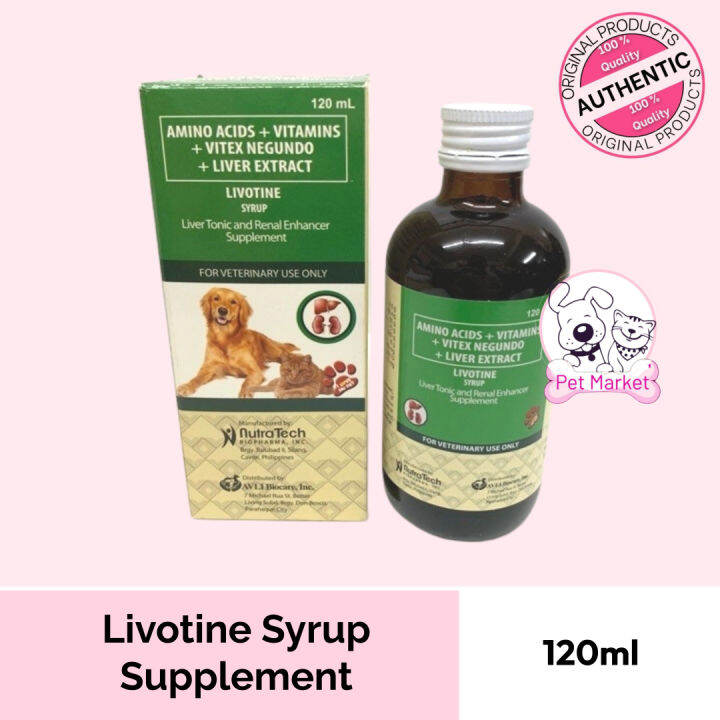 LIVOTINE SUPPLEMENT SYRUP 120ML | Lazada PH