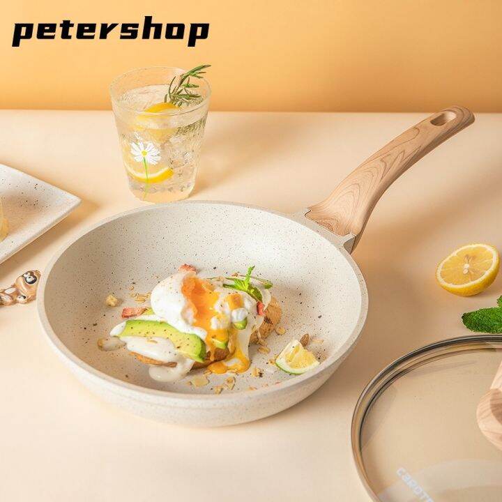 Maifan Medical Stone Non Stick Frying Pan 20 /24CM FryPan with Lid Suit ...