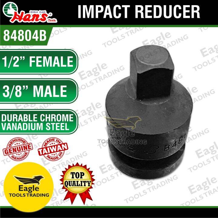 Hans Impact reducer adaptor socket 1/2 inch (Female) X 3/8 inch (Male ...