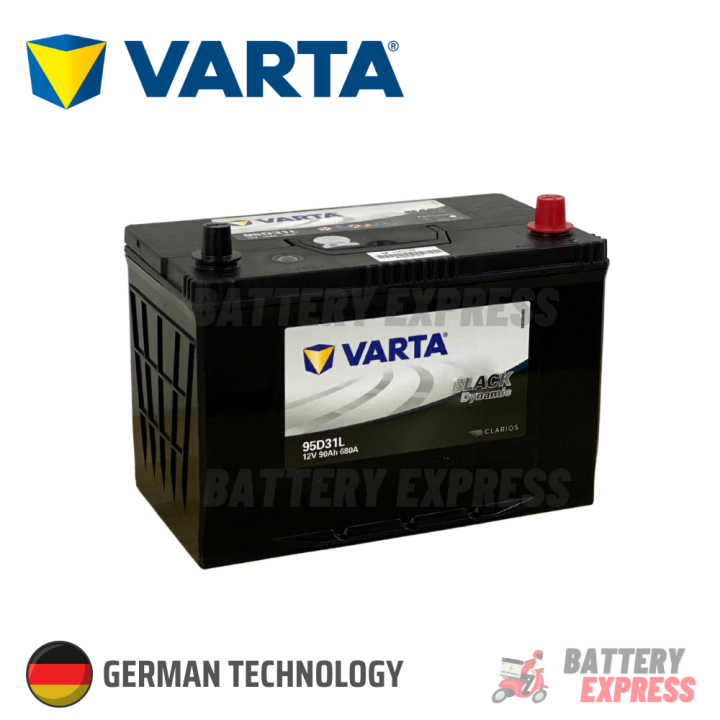 Varta Battery 3SM / N70L Maintenance Free Black - Premium Car Battery ...