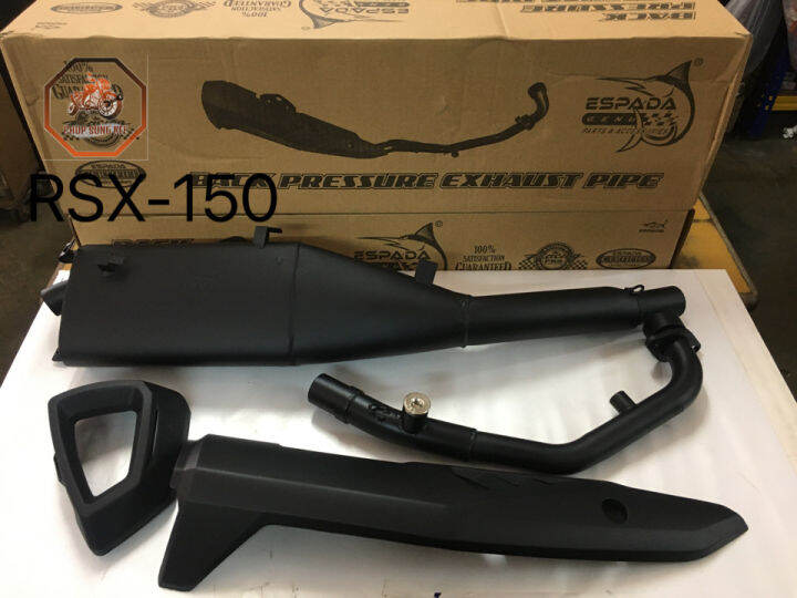 EXHAUST PIPE BACK PRESSURE (BP1) ESPADA CUTTING STANDARD RSX-150 28MM FOR HONDA RSX-150/RS-150R ...