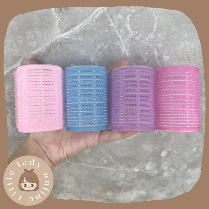 Roll Rambut Polos 4 cm Roll Rambut Keriting | Lazada Indonesia