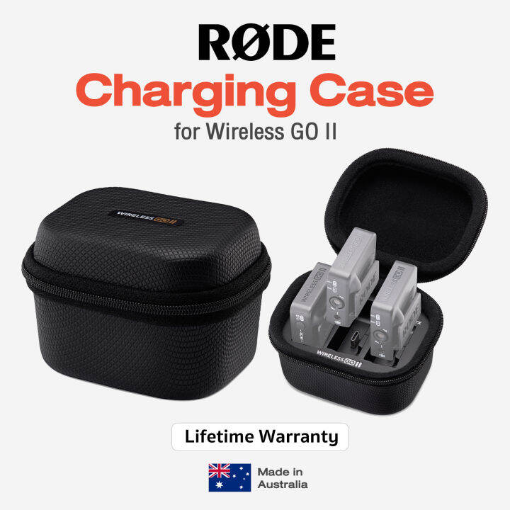 Rode® Charging Case for Wireless GO II เคสชาร์จไฟ สำหรับไมค์ไวเลส รุ่น ...