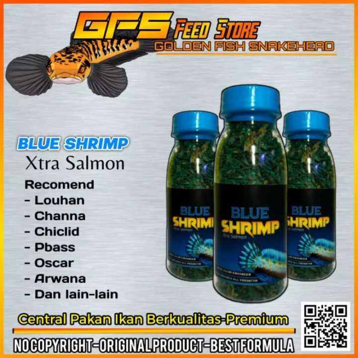Blue Shrimp Udang Biru Pakan Pulchra Kemasan Botol 100 ml | Lazada ...