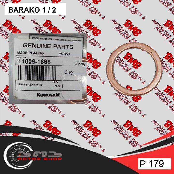 Exhaust Gasket Barako 1 and 2 11009-1866 | Lazada PH