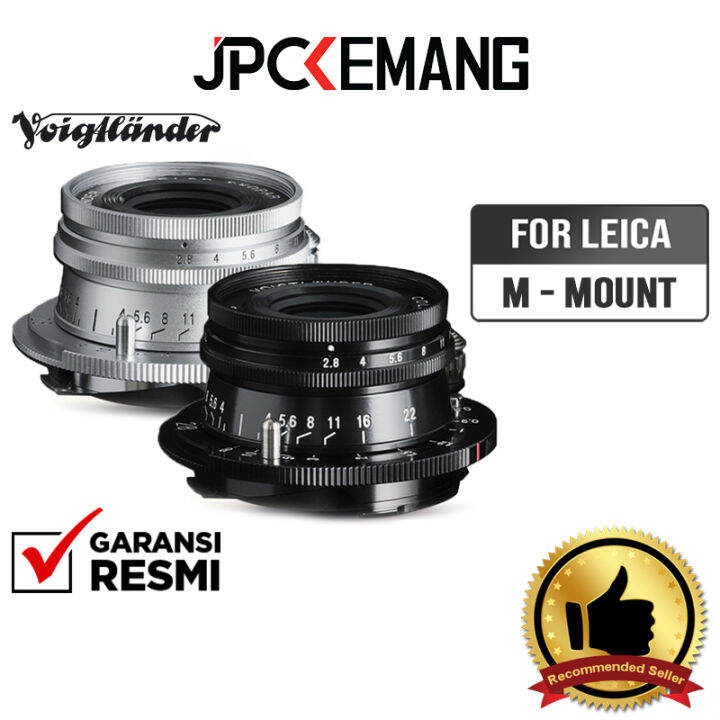 Voigtlander 28mm f2.8 Leica M FullFrame VM I Color-Skopar 28 mm f/2.8 JPC KEMANG GARANSI RESMI ...