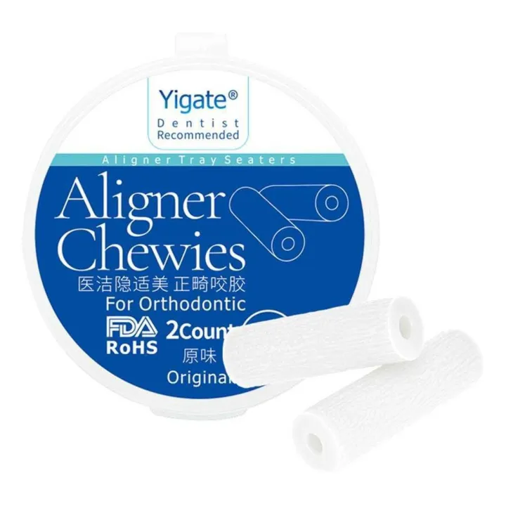 [Ready Stock] 2Pcs/box Aligner Chewies Invisible Retainer Seater ...