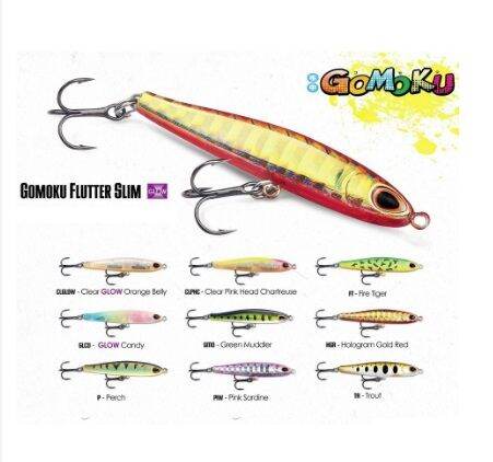 Lure Sinking Storm Gomoku Flutter Slim 9.5cm 11.5gr | Lazada Indonesia