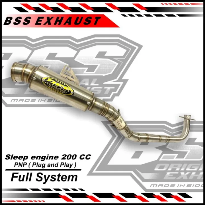 Knalpot BSS Sleep Engine 200cc Original BSS | Lazada Indonesia
