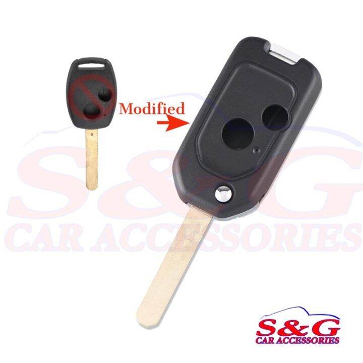 ♔HONDA CITY CIVIC JAZZ FIT MODIFIED FLIP KEY SHELL♢ | Lazada PH