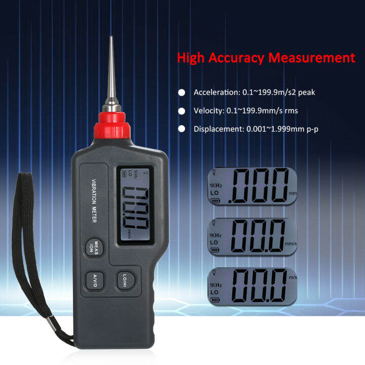 keykits- Portable Digital Vibration Meter with LCD Screen Vibration ... keykits- Portable Digital Vibration Meter with LCD Screen Vibration ...