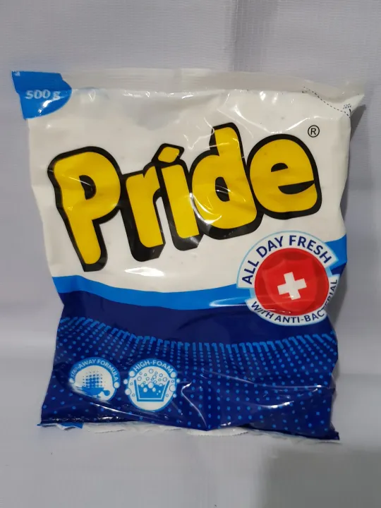 PRIDE Powder with All Day Fresh Anti-Bacterial - Stain Away Formula ...