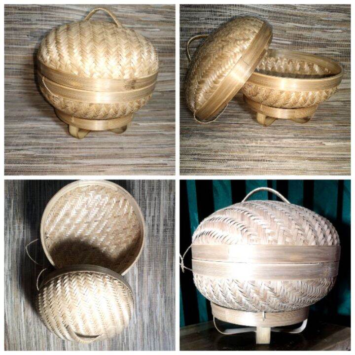wakul bambu bakul nasi bambu eklusif.ceting bambu sangga | Lazada Indonesia