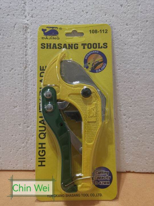 PVC Pipe Cutter 3-42mm Plumbing Tool Aircond Tool Gunting Pemotong Paip ...