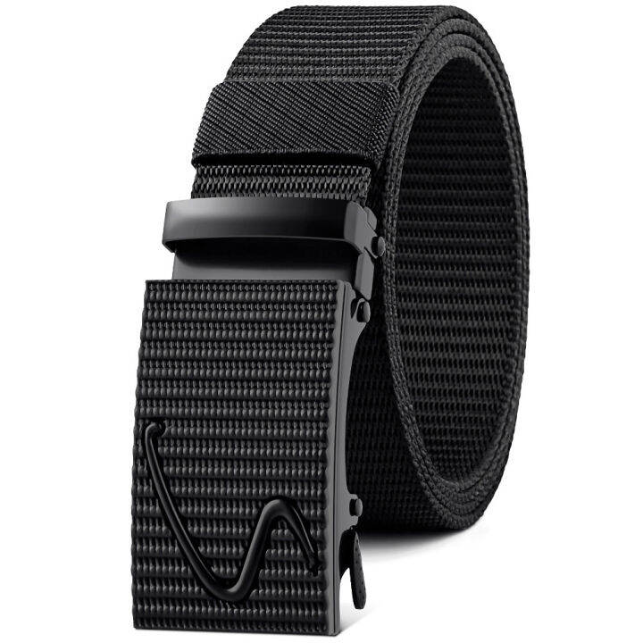 Men Work Belts 47x1.38inch (120x3.8cm) Webbing Canvas Training Belt ...