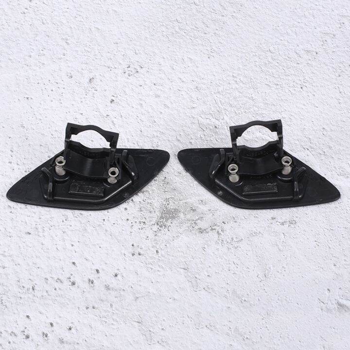 Left & Right Front Bumper Headlight Washer Nozzle Spray Jet Cover Cap ...