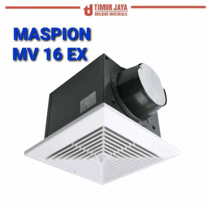 KIPAS ANGIN / MASPION MV-16EX EXHAUST FAN PLAFON / CEILING HISAP ...