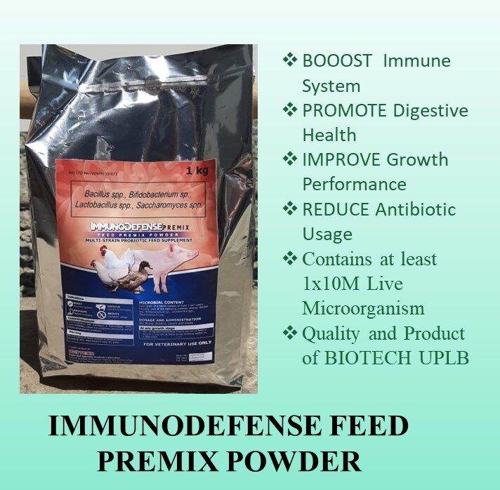 PROBIOTICS FEED SUPPLEMENT-MULTI-STRAIN ( IMMUNODEFENSE FEED PREMIX ...